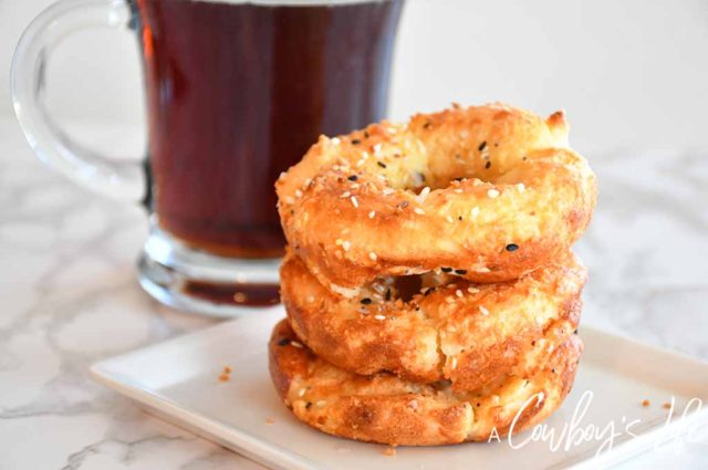 Keto Bagel Recipe (Made with 5 Ingredients) - A Cowboys Life
