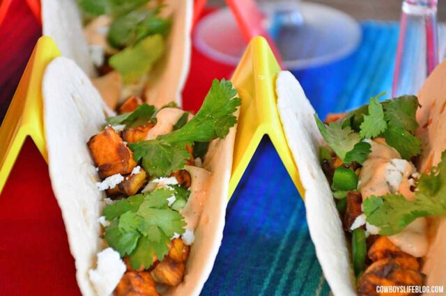 Sweet Potato Taco Recipe - A Cowboys Life