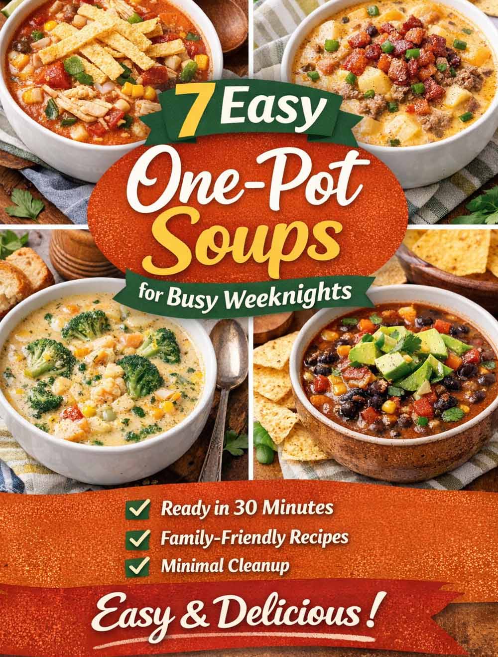 7 Easy One-Pot Soups for Busy Weeknights - A Cowboys Life